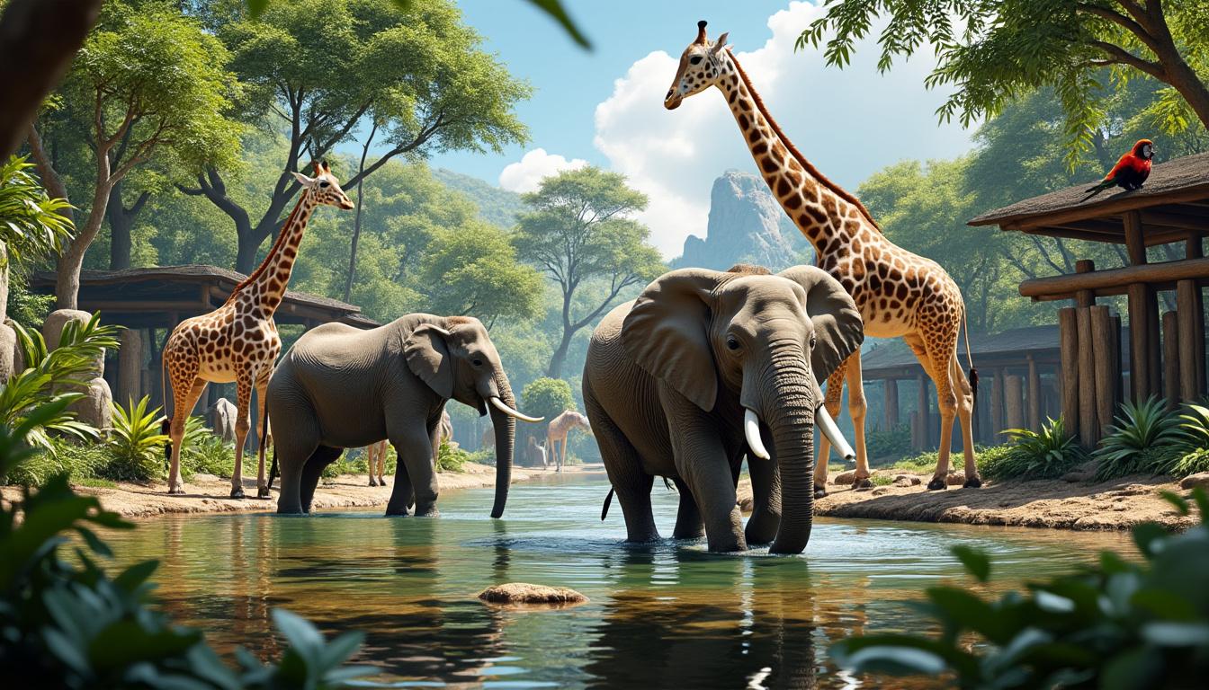 Plus grand zoo d'Europe : où se trouve-t-il et que peut-on y voir